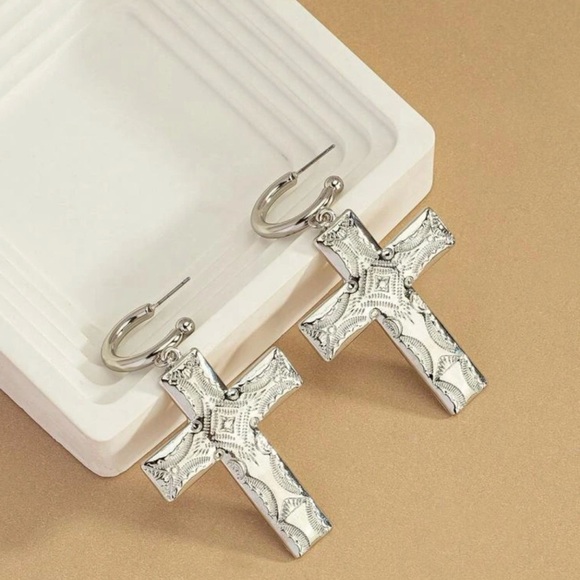 Jewelry | Southwestern Cross Native American Tribal Diamond Concho ...